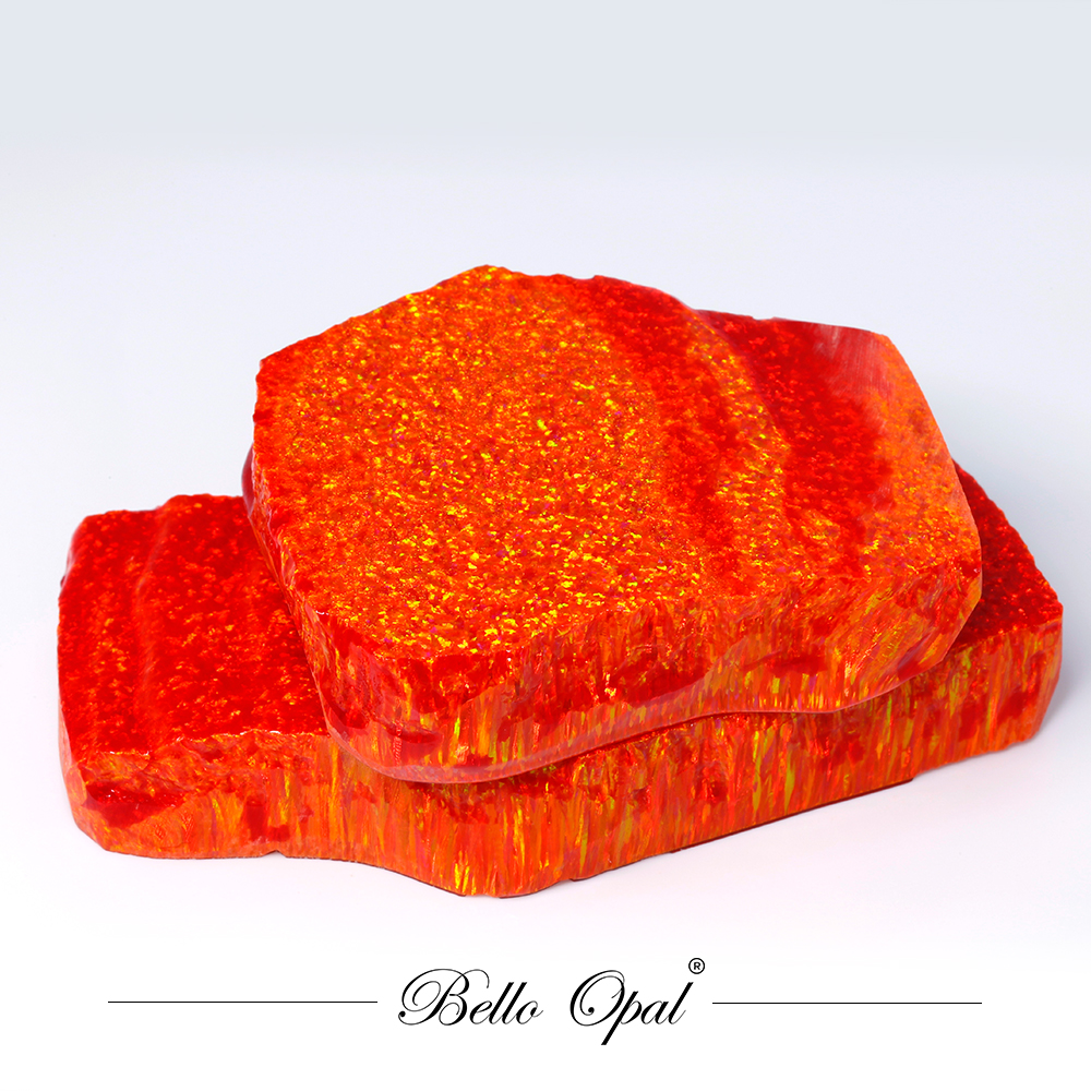 Lab-grown Synthetic Opal Rough Stone | Bello Opal-OP33 RG