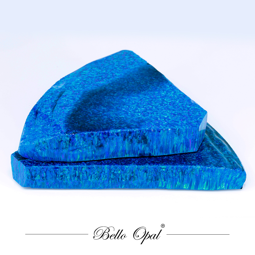 Lab-grown Synthetic Opal Rough Stone | Bello Opal-OP71-RG