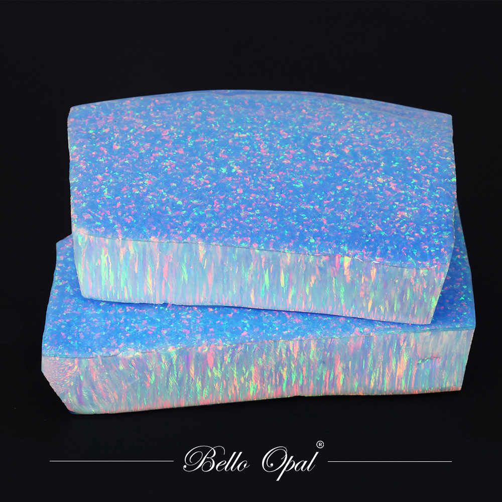 Lab-grown Synthetic Opal Rough Stone | Bello Opal-OP71-RG