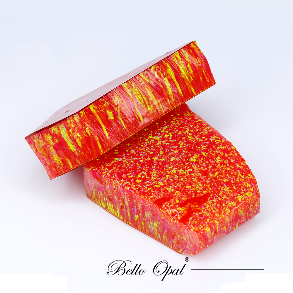 Lab-grown Synthetic Opal Rough Stone | Bello Opal-OP71-RG