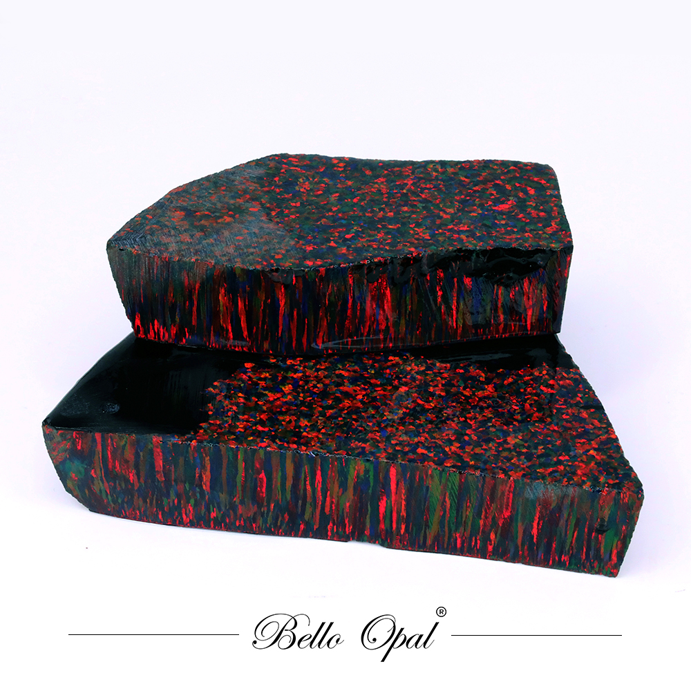 Lab-grown Synthetic Opal Rough Stone | Bello Opal-OP71-RG