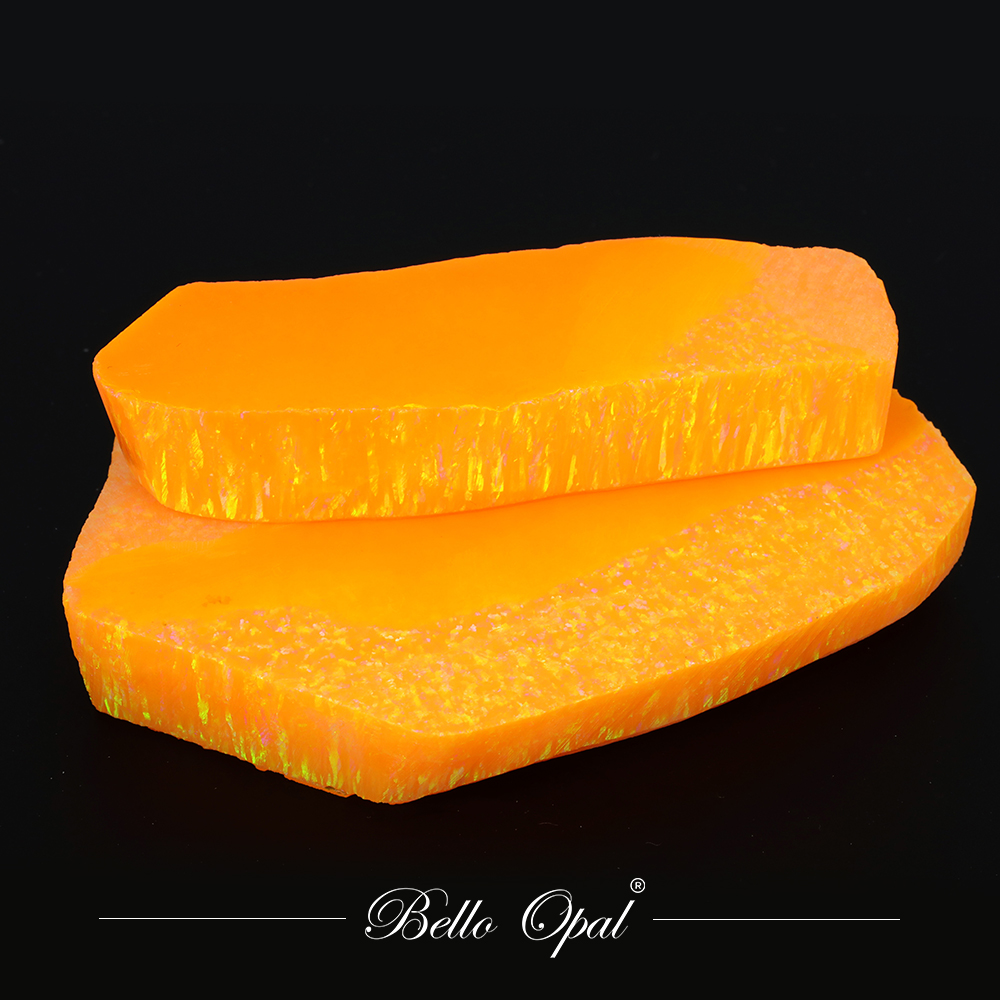 Lab-grown Synthetic Opal Rough Stone | Bello Opal-OP74-RG