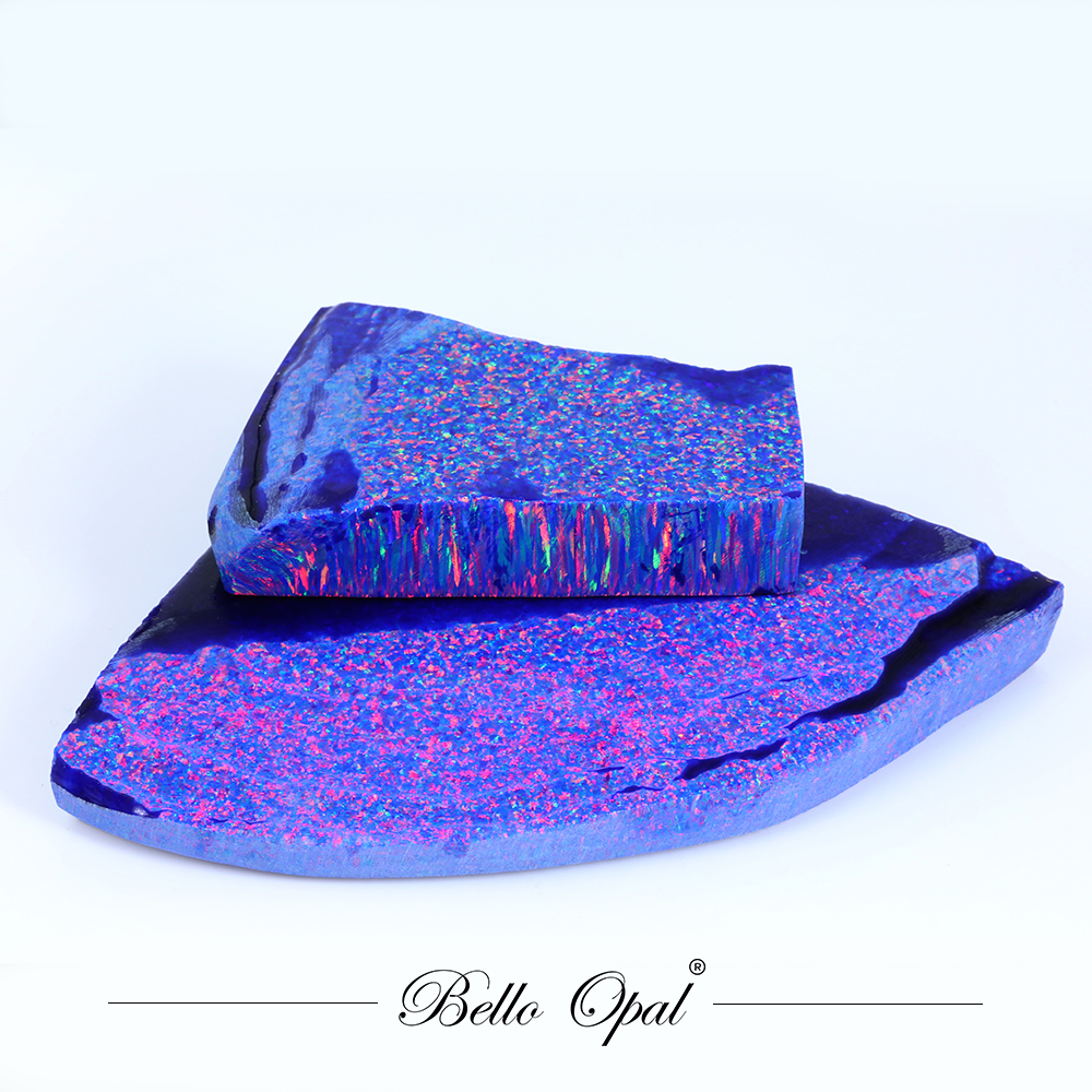 Lab-grown Synthetic Opal Rough Stone | Bello Opal-OP71-RG