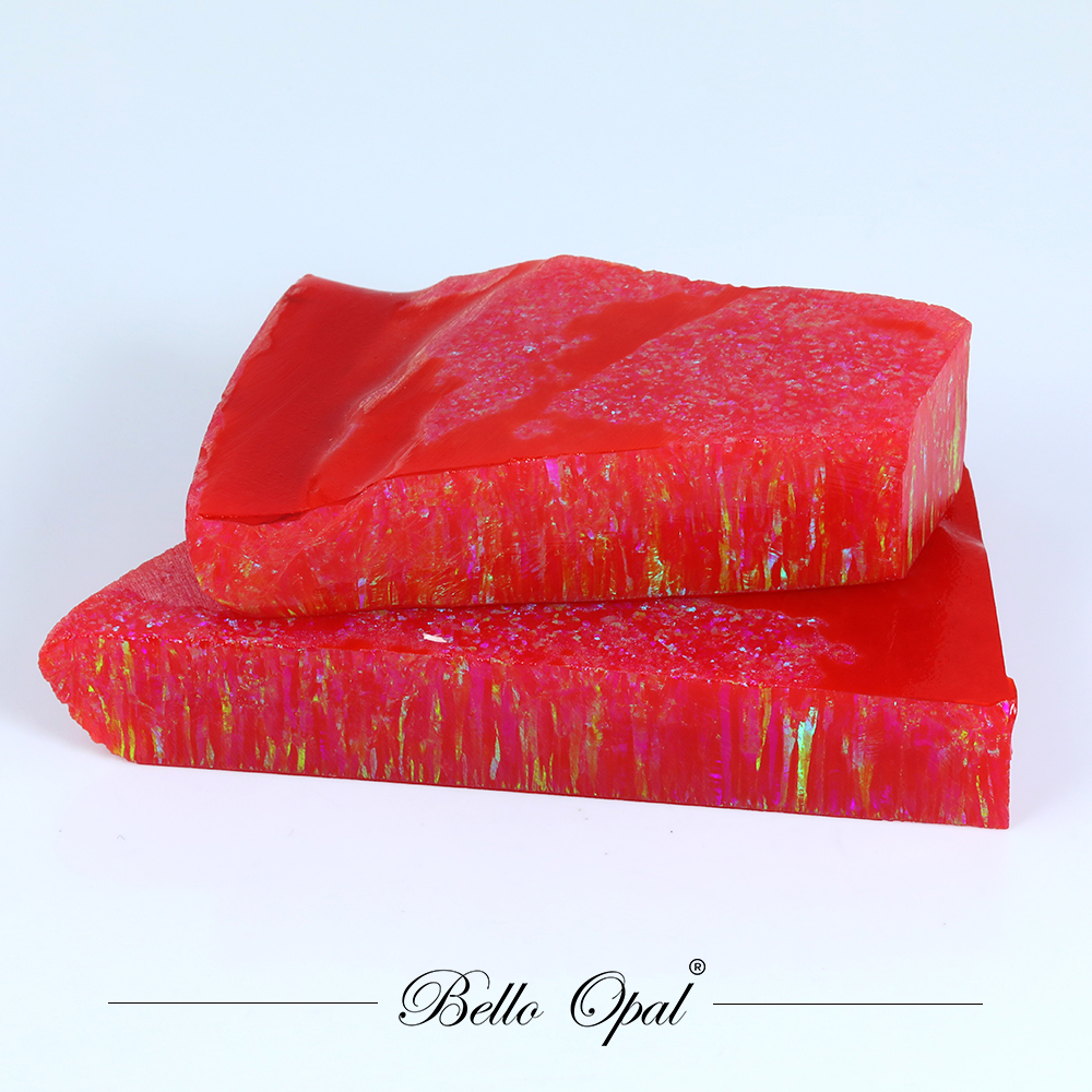Lab-grown Synthetic Opal Rough Stone | Bello Opal-OP17 RG