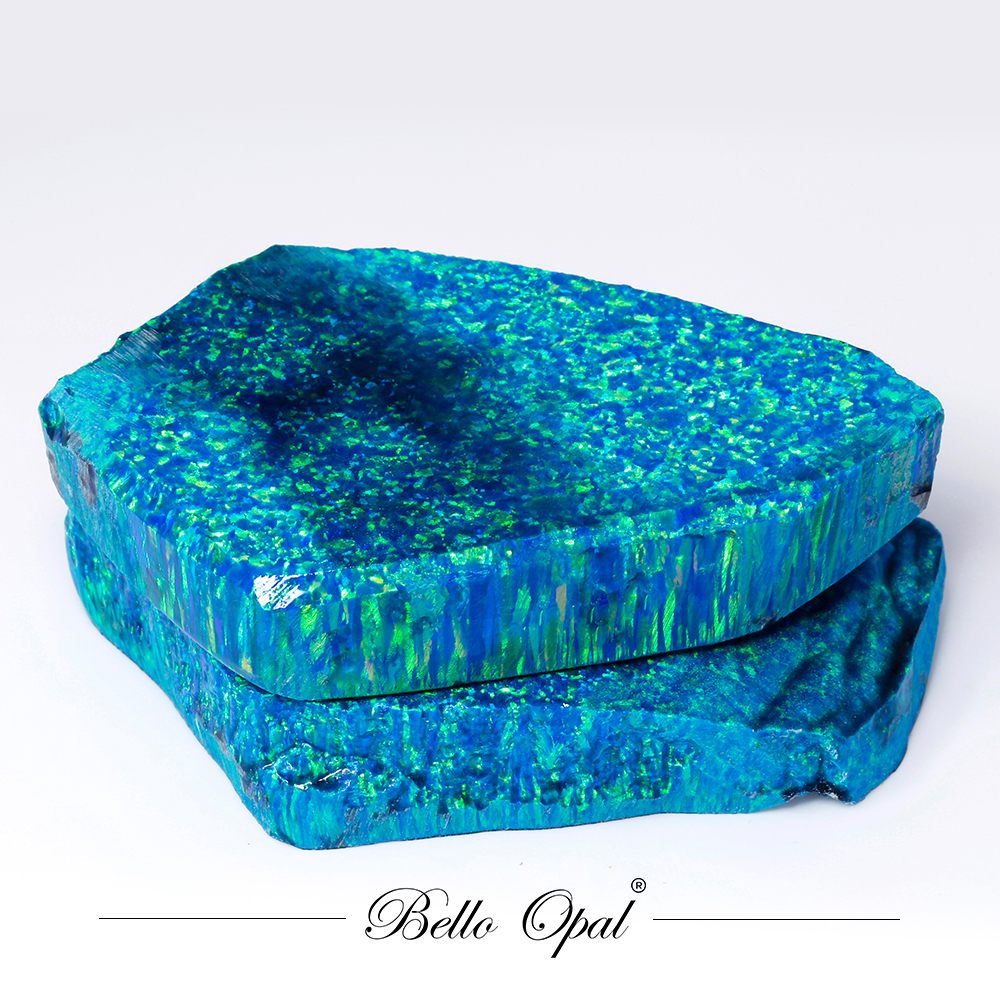 Lab-grown Synthetic Opal Rough Stone | Bello Opal-OP17 RG