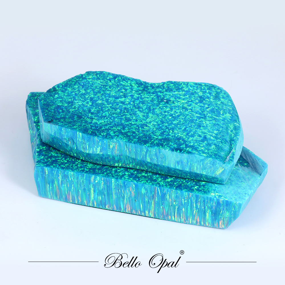Lab-grown Synthetic Opal Rough Stone | Bello Opal-OP74-RG