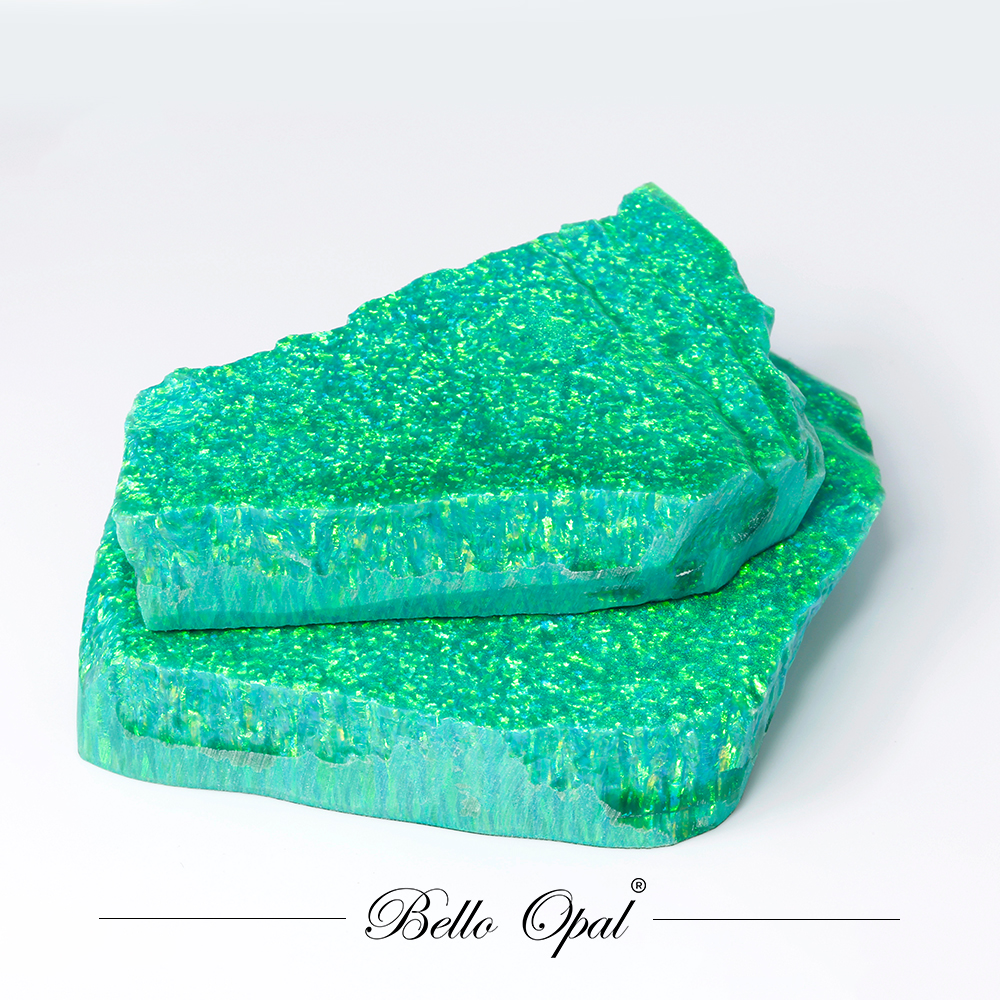 Lab-grown Synthetic Opal Rough Stone | Bello Opal-OP17 RG