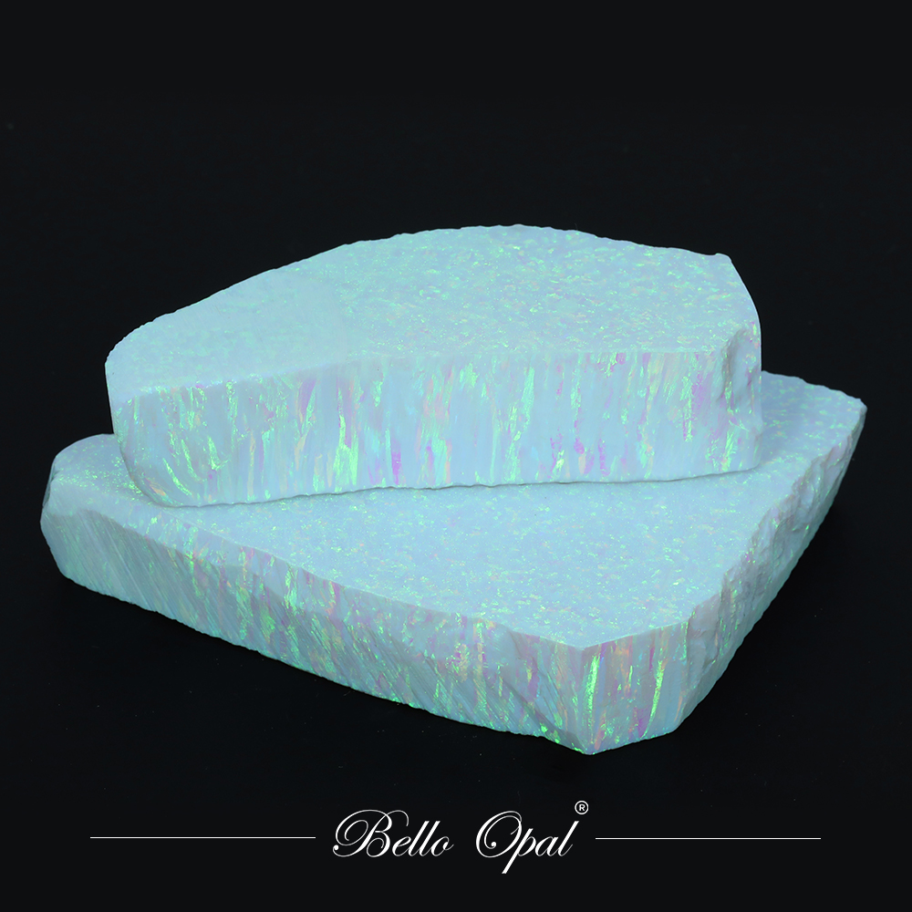 Lab-grown Synthetic Opal Rough Stone | Bello Opal-OP34 RG