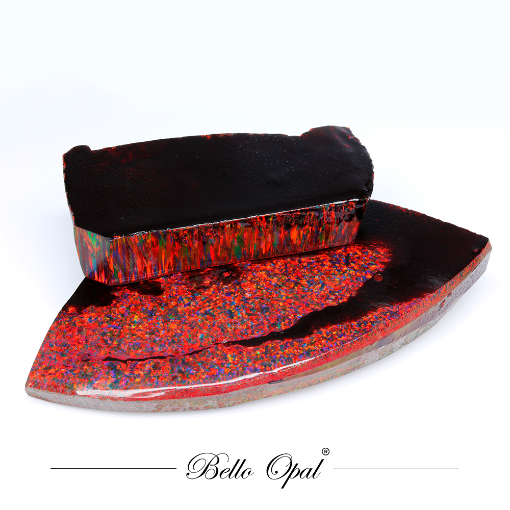 Lab-grown Synthetic Opal Rough Stone | Bello Opal-OP71-RG