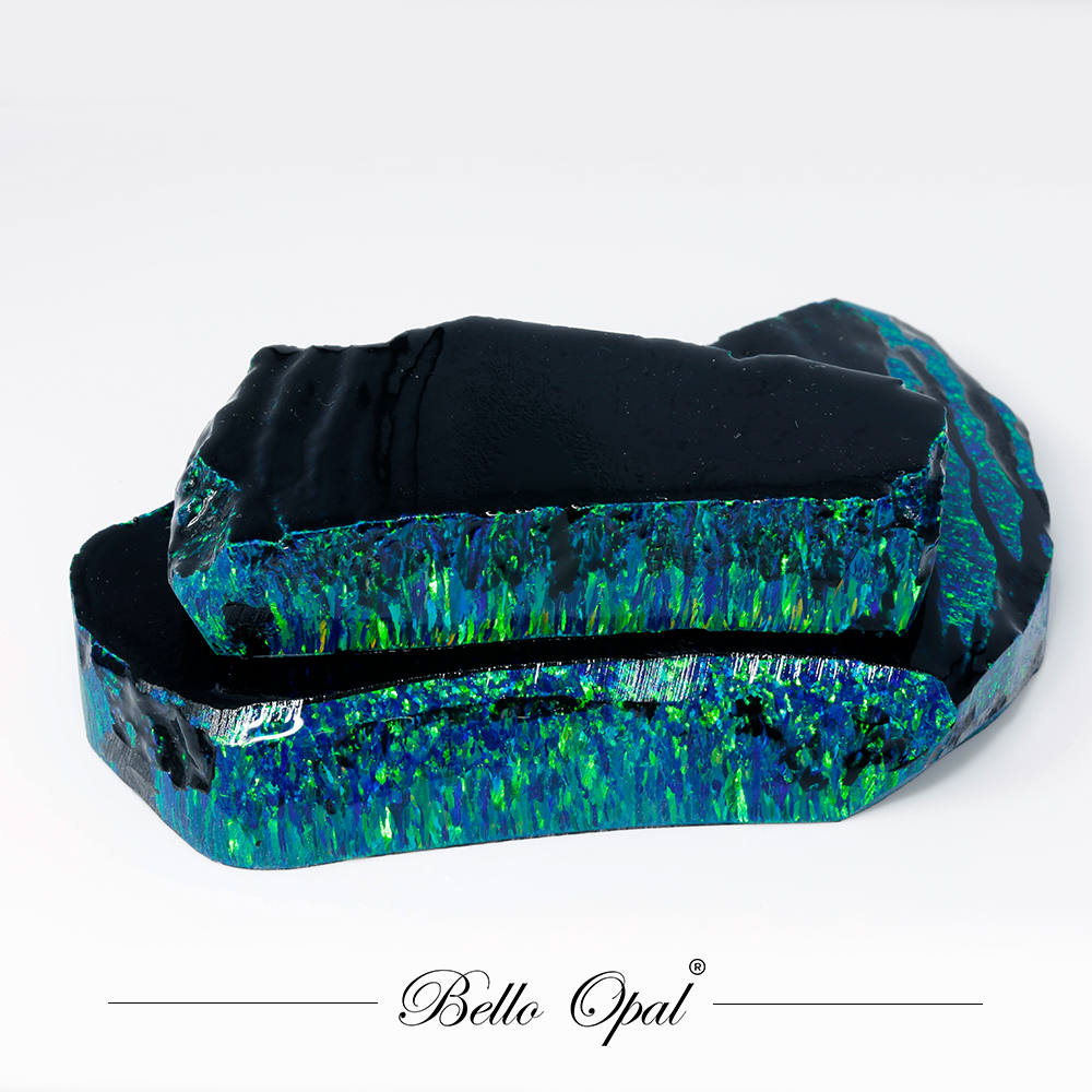 Lab-grown Synthetic Opal Rough Stone | Bello Opal-OP71-RG