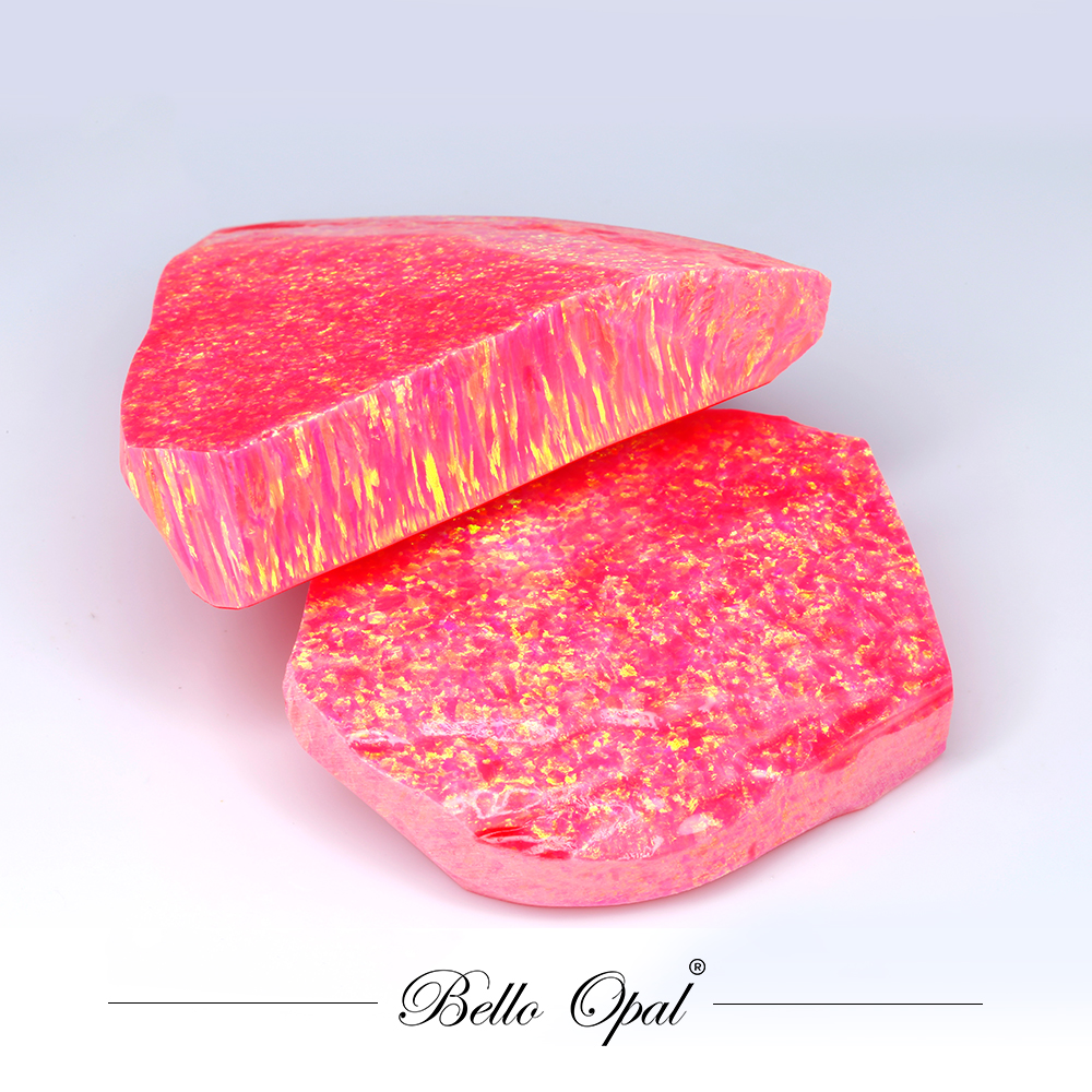 Lab-grown Synthetic Opal Rough Stone | Bello Opal-OP34 RG