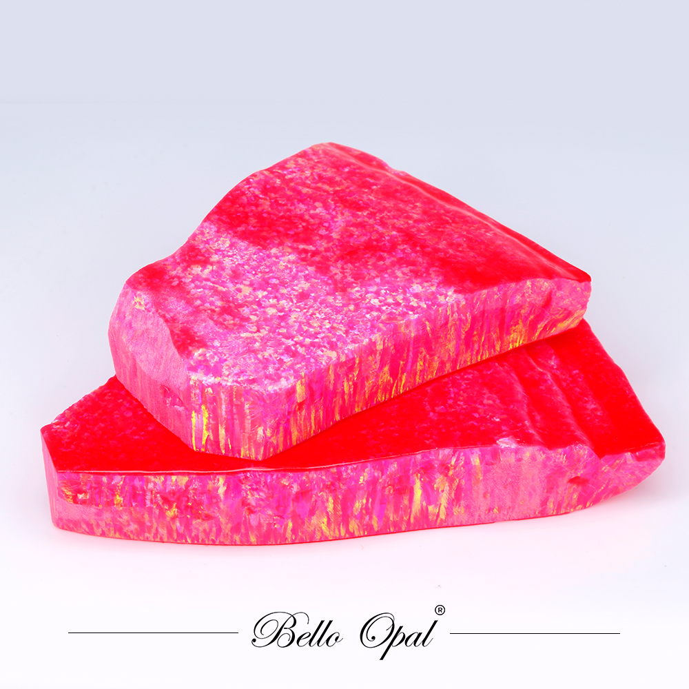 Lab-grown Synthetic Opal Rough Stone | Bello Opal-OP17 RG