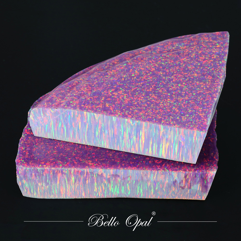 Lab-grown Synthetic Opal Rough Stone | Bello Opal-OP34 RG