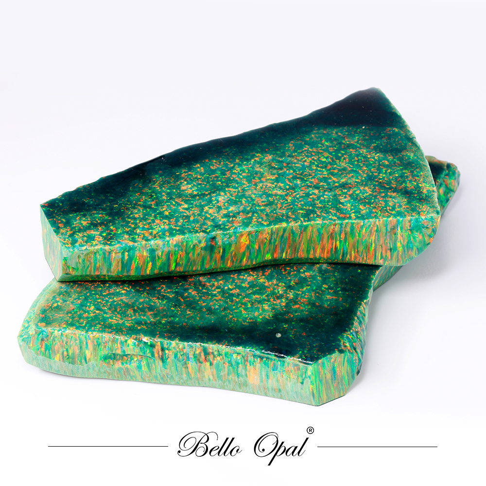 Lab-grown Synthetic Opal Rough Stone | Bello Opal-OP17 RG