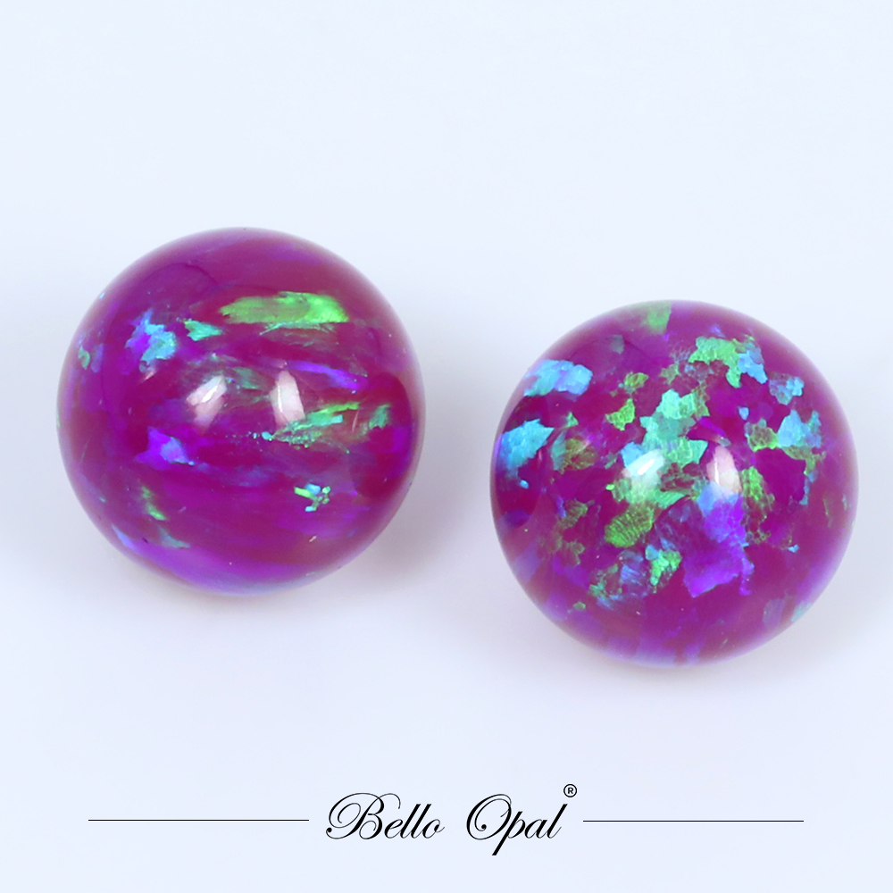 Synthetic Opal Round Beads | Bello Opal-OP52-RL