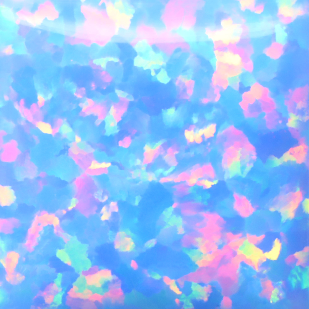 Lab-grown Synthetic Opal Color Chart (A cut)| Bello Opal -OP40-A