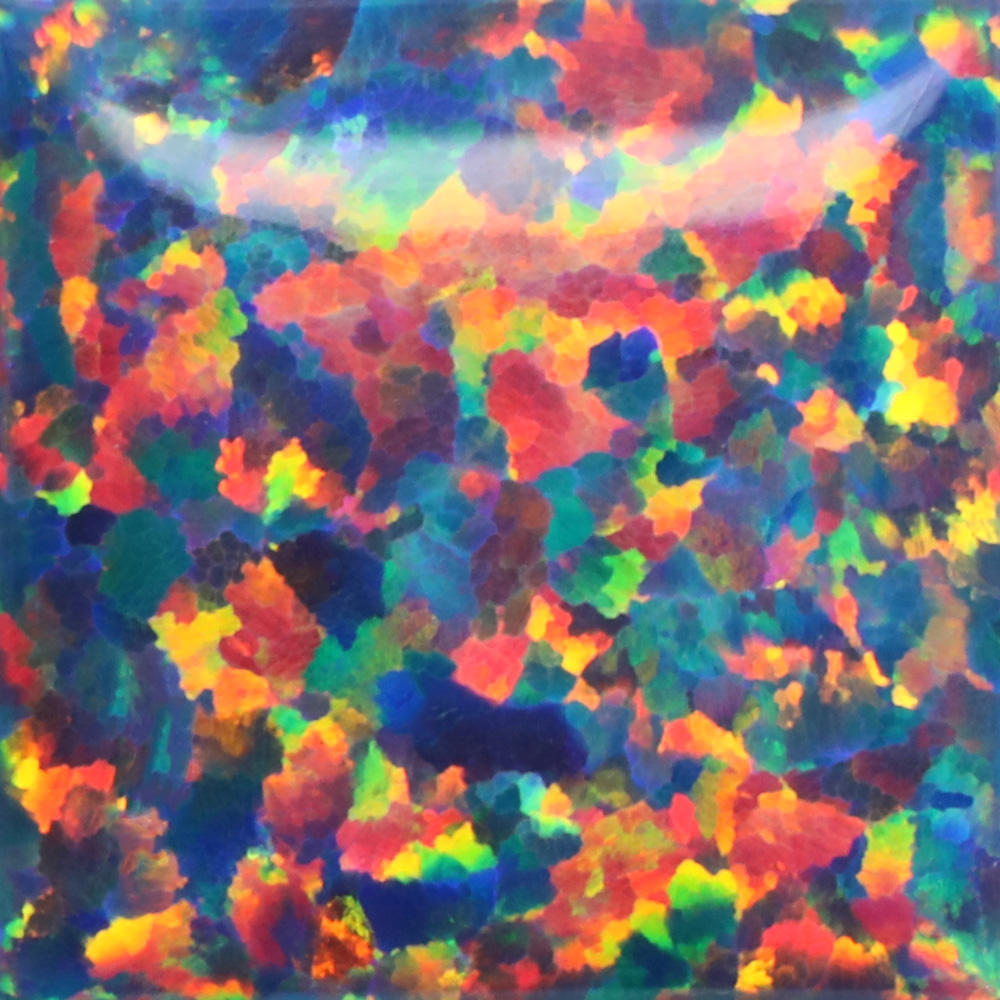 Lab-grown Synthetic Opal Color Chart (A cut)| Bello Opal -OP40-A