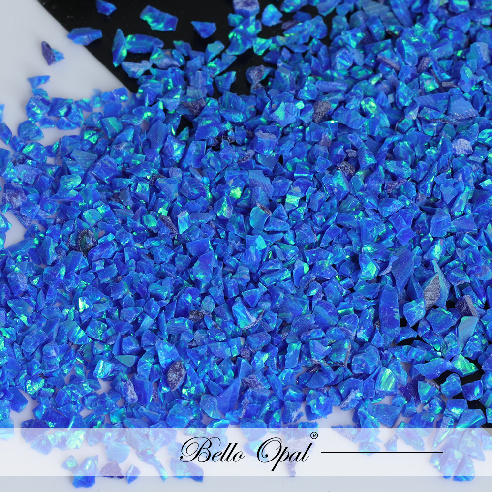 Lab-grown Synthetic Opal Crushed Opal | Bello Opal-2mm - 30 mesh ...