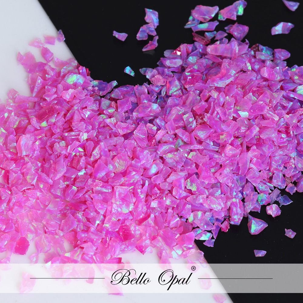 Lab-grown Synthetic Opal Crushed Opal | Bello Opal-2mm - 30 mesh ...