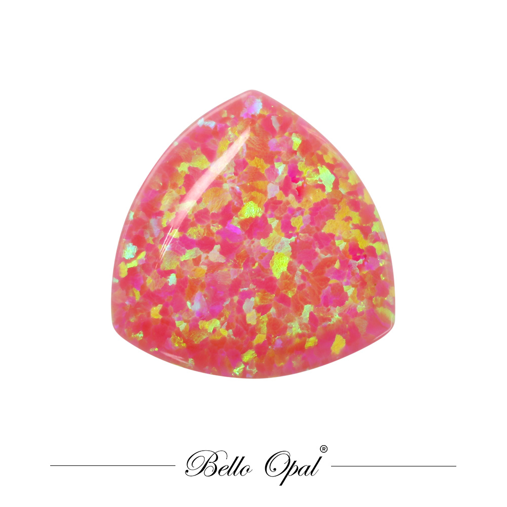 Lab-grown Synthetic Opal Cabochon | Bello Opal-RT2C