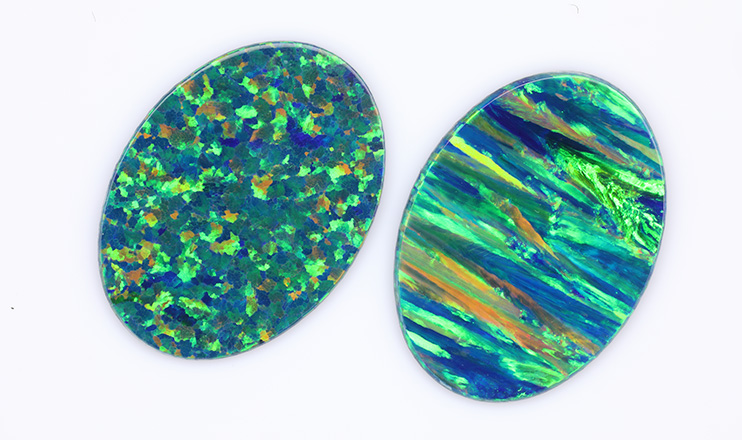 Lab-grown Synthetic Opal Coins/Sheet | Bello Opal
