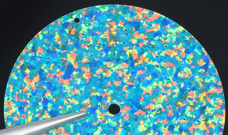 Lab-grown Synthetic Opal Watch Dial| Bello Opal