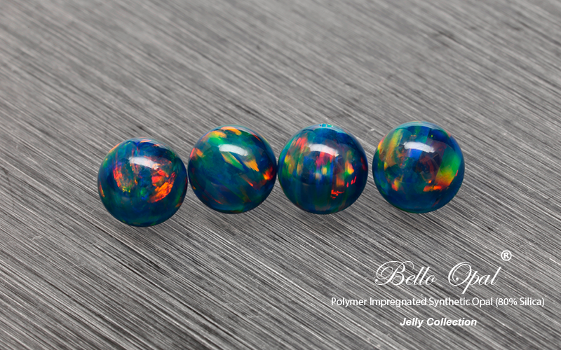 Jelly Opal ( Lab-grown synthetic opal )-OP524-RL
