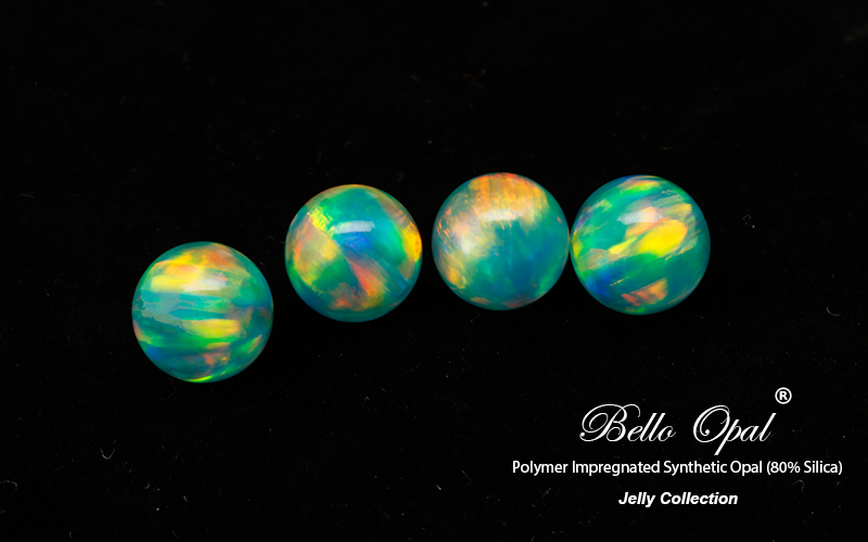 Jelly Opal ( Lab-grown synthetic opal )-OP513-RL